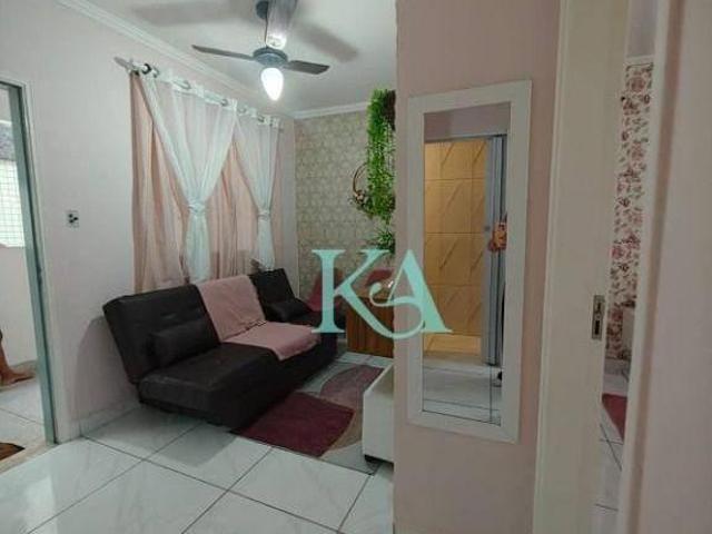 Apartamento com 1 dormitório à venda, 35 m² por R$ 280.000,00 Vila Guilhermina Praia Grande/SP
