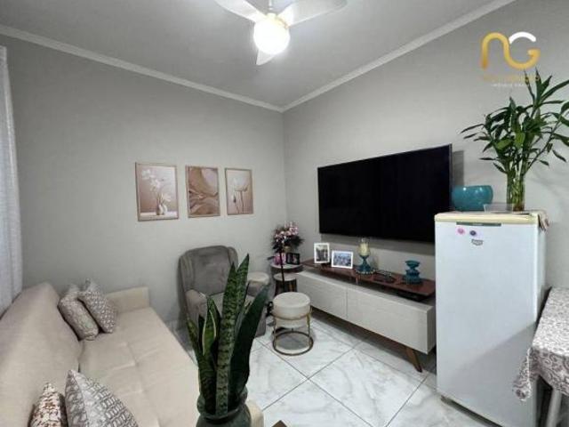 Apartamento com 1 dormitório à venda, 35 m² por R$ 290.000,00 Vila Guilhermina Praia Grande/SP