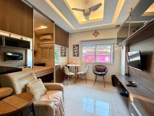 Apartamento com 1 dormitório à venda, 35 m² por R$ 320.000,00 Aparecida Santos/SP