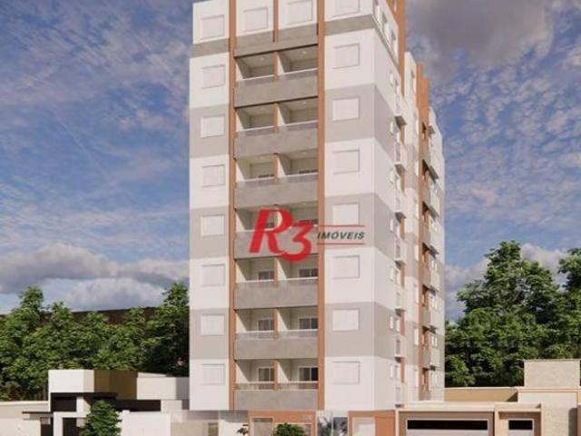 Apartamento com 1 dormitório à venda, 35 m² por R$ 326.000,00 Aparecida Santos/SP