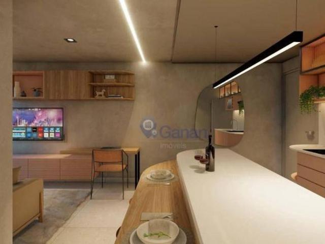 Apartamento com 1 dormitório à venda, 36 m² por R$ 436.104,27 Campo Belo São Paulo/SP