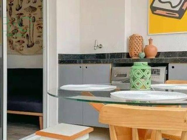 Apartamento com 1 dormitório à venda, 36 m² por R$ 494.000 Higienópolis São Paulo/SP