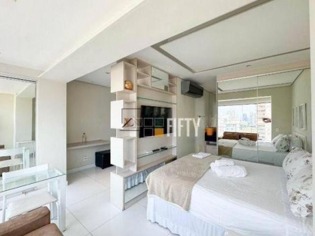 Apartamento com 1 dormitório à venda, 36 m² por R$ 650.000,00 Brooklin Paulista São Paulo/SP