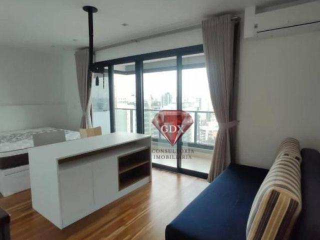 Apartamento com 1 dormitório à venda, 36 m² por R$ 795.000,00 Brooklin São Paulo/SP