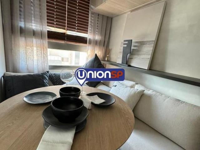 Apartamento com 1 dormitório à venda, 36 m² por R$ 850.000,00 Campo Belo São Paulo/SP