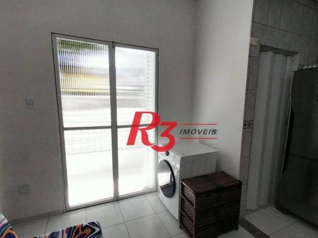 Apartamento com 1 dormitório à venda, 36 m² por R$ 300.000,00 Embaré Santos/SP