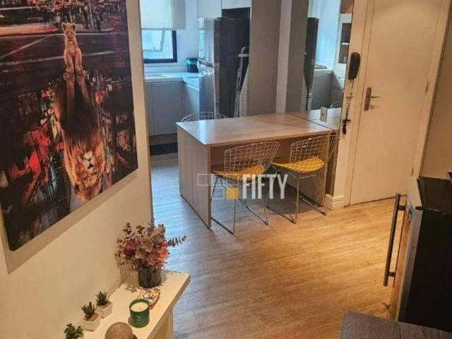 Apartamento com 1 dormitório à venda, 37 m² Vila Nova Conceição São Paulo/SP