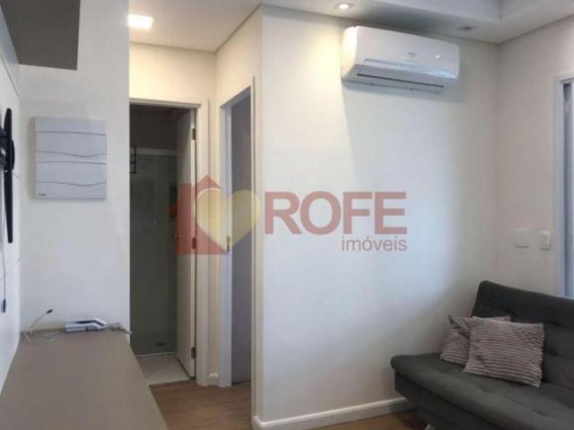 Apartamento com 1 dormitório à venda, 37 m² Brooklin São Paulo/SP