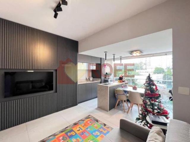 Apartamento com 1 dormitório à venda, 37 m² por R$ 760,000,00 Brooklin São Paulo/SP