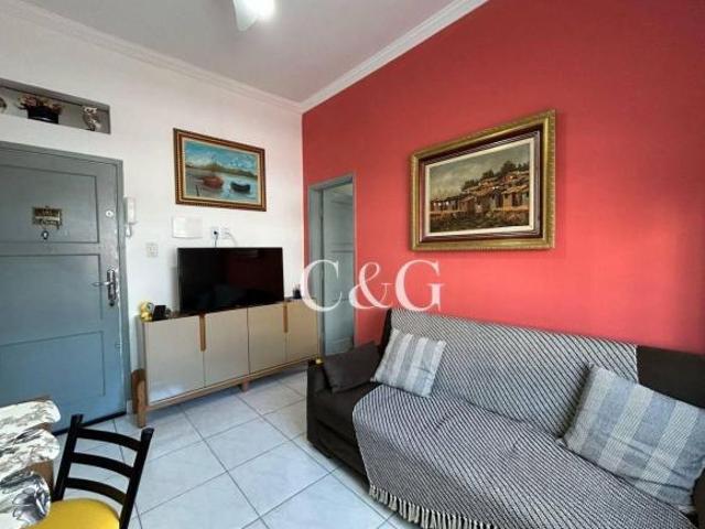 Apartamento com 1 dormitório à venda, 37 m² por R$ 180.000,00 Vila Assunção Praia Grande/SP