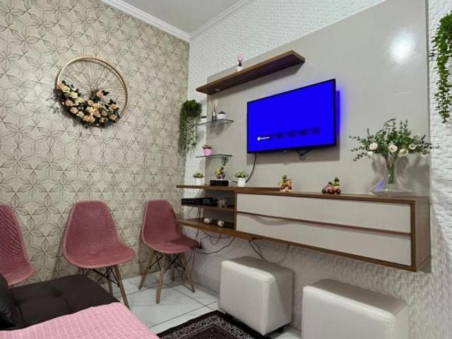 Apartamento com 1 dormitório à venda, 37 m² por R$ 280.000,00 Vila Guilhermina Praia Grande/SP