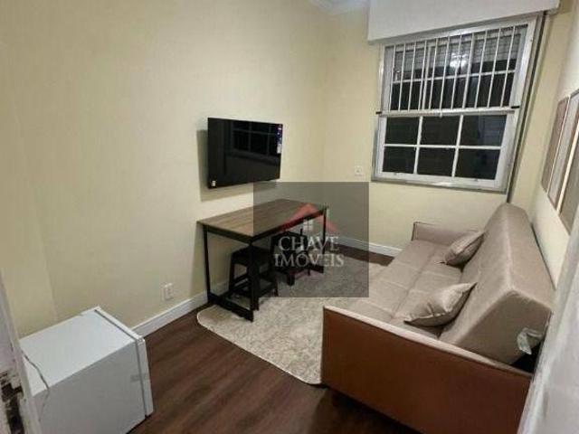 Apartamento com 1 dormitório à venda, 37 m² por R$ 356.500,00 Embaré Santos/SP