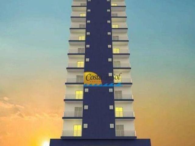 Apartamento com 1 dormitório à venda, 37 m² por R$ 363.000 Macuco Santos/SP