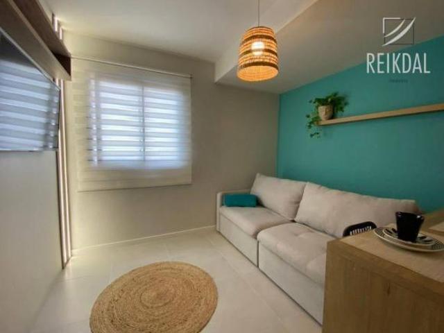 Apartamento com 1 dormitório à venda, 37 m² por R$ 385.000,00 Novo Mundo Curitiba/PR