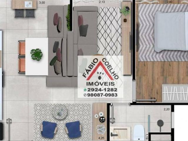 Apartamento com 1 dormitório à venda, 38 m² Vila Andrade São Paulo/SP