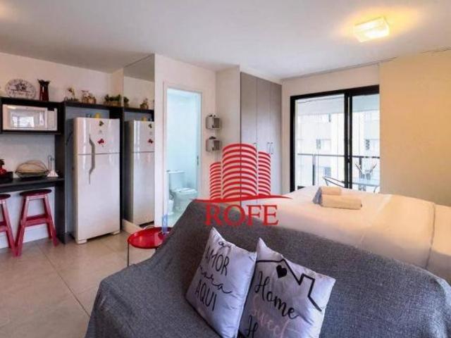 Apartamento com 1 dormitório à venda, 38 m² por R$ 750.000,00 Campo Belo São Paulo/SP