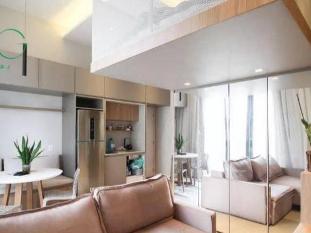 Apartamento com 1 dormitório à venda, 38 m² por R$ 1.038.400,00 Indianópolis São Paulo/SP