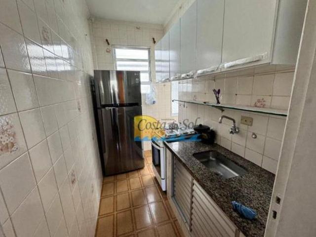 Apartamento com 1 dormitório à venda, 38 m² por R$ 215.000,00 Vila Guilhermina Praia Grande/SP