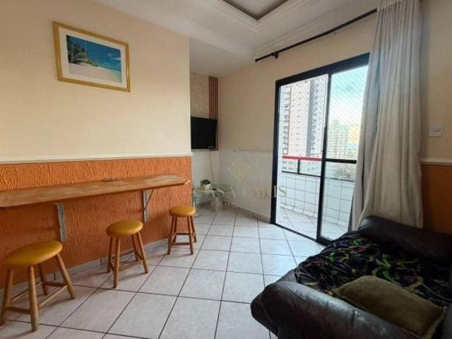 Apartamento com 1 dormitório à venda, 38 m² por R$ 290.000,00 Tupi Praia Grande/SP