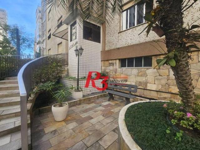 Apartamento com 1 dormitório à venda, 38 m² por R$ 320.000,00 Boqueirão Santos/SP