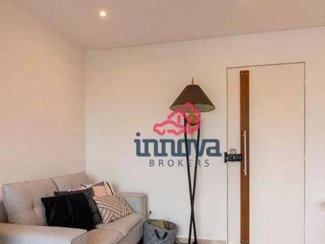 Apartamento com 1 dormitório à venda, 38 m² por R$ 395.000,00 Vila Augusta Guarulhos/SP