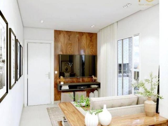 Apartamento com 1 dormitório à venda, 39 m² por R$ 420.000,00 Vila Guilhermina Praia Grande/SP