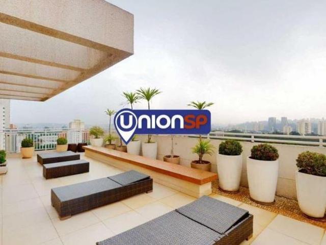 Apartamento com 1 dormitório à venda, 39 m² por R$ 500.000 Alto da Boa Vista São Paulo/SP