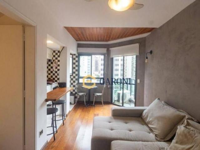 Apartamento com 1 dormitório à venda, 39 m² por R$ 650.000,00 Itaim São Paulo/SP