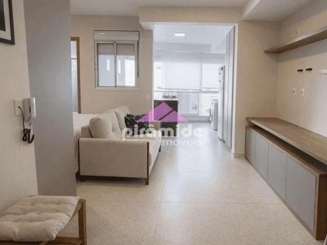 Apartamento com 1 dormitório à venda, 39 m² por R$ 695.000,00 Jardim Aquarius São José dos Campo
