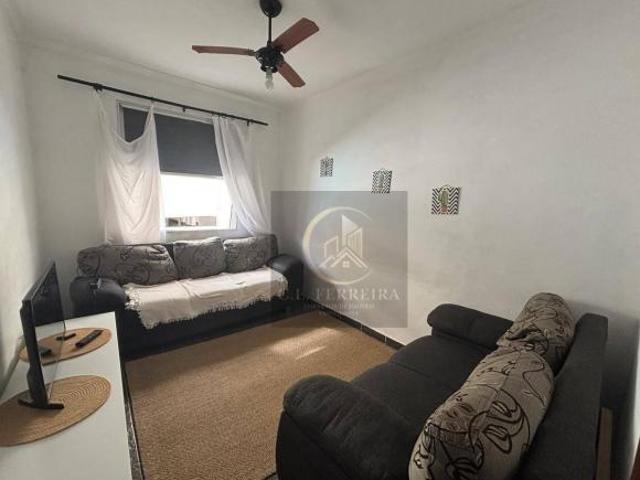 Apartamento com 1 dormitório à venda, 39 m² por R$ 265.000,00 Canto do Forte Praia Grande/SP