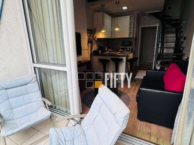 Apartamento com 1 dormitório à venda, 40 m² Brooklin São Paulo/SP