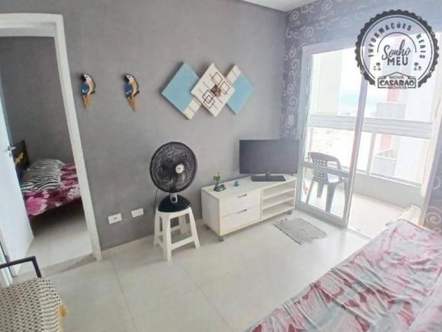 Apartamento com 1 dormitório à venda, 40 m² por R$ 429.000,00 Boqueirão Praia Grande/SP