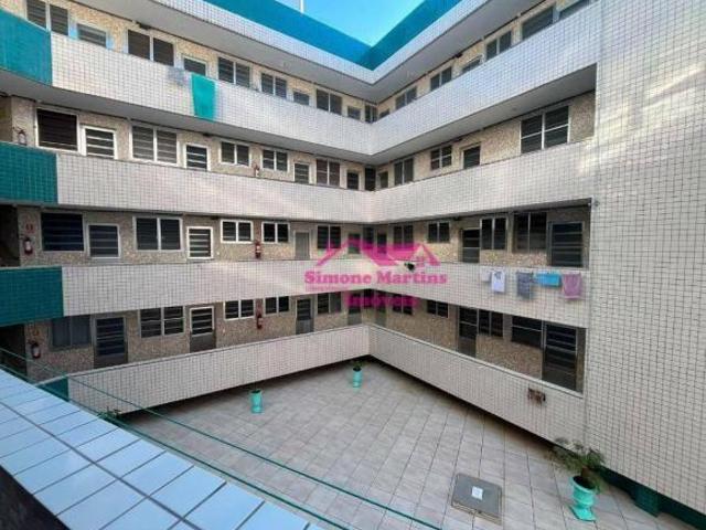 Apartamento com 1 dormitório à venda, 40 m² por R$ 198.000 Centro Mongaguá/SP