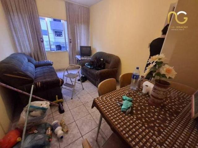 Apartamento com 1 dormitório à venda, 40 m² por R$ 200.000,00 Canto do Forte Praia Grande/SP