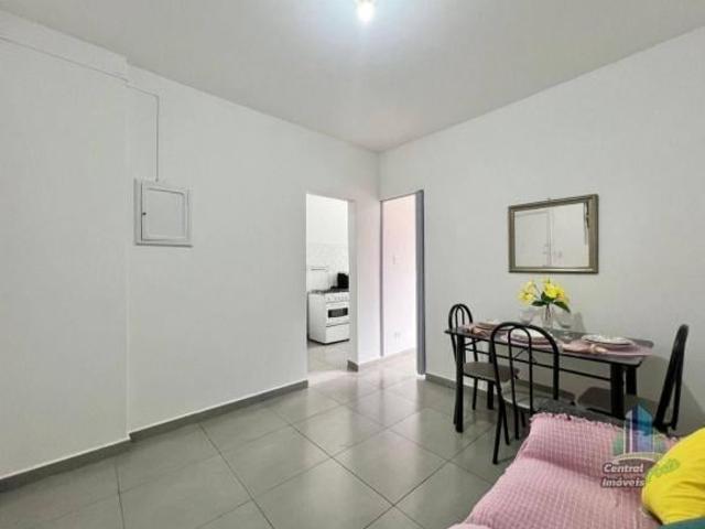 Apartamento com 1 dormitório à venda, 40 m² por R$ 260.000,00 Aviação Praia Grande/SP