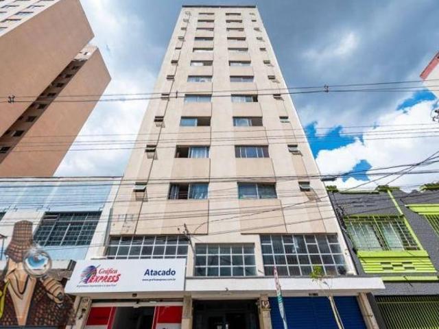Apartamento com 1 dormitório à venda, 40 m² por R$ 276.000,00 Centro Curitiba/PR