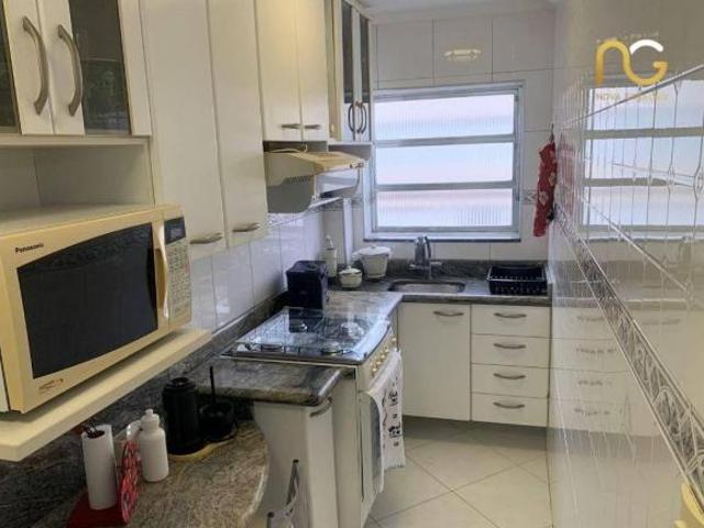 Apartamento com 1 dormitório à venda, 40 m² por R$ 280.000,00 Vila Guilhermina Praia Grande/SP