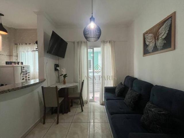 Apartamento com 1 dormitório à venda, 40 m² por R$ 290.000 Boqueirão Praia Grande/SP