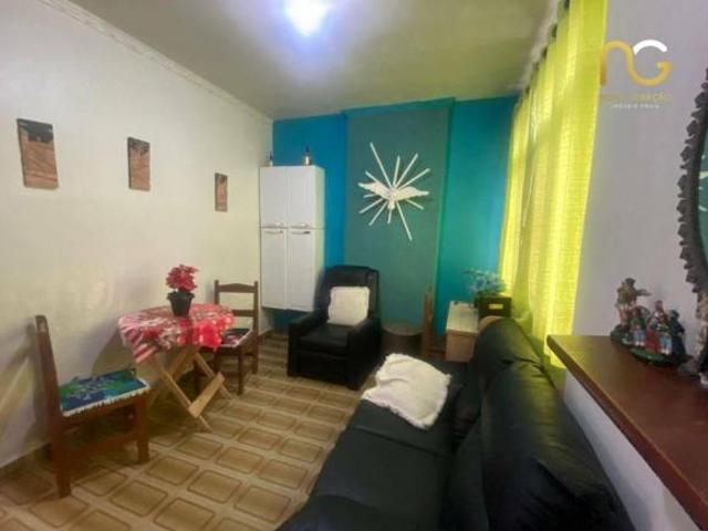Apartamento com 1 dormitório à venda, 40 m² por R$ 325.000,00 Vila Guilhermina Praia Grande/SP