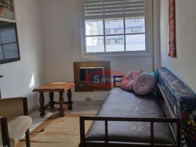 Apartamento com 1 dormitório à venda, 40 m² por R$ 340.000,00 Boqueirão Santos/SP