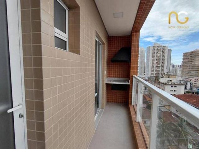 Apartamento com 1 dormitório à venda, 40 m² por R$ 365.000,00 Boqueirão Praia Grande/SP