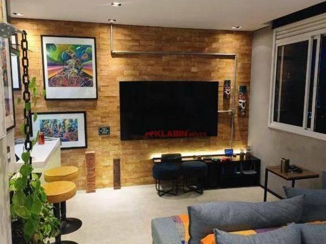 Apartamento com 1 dormitório à venda, 40 m² por R$ 395.000,00 Cambuci São Paulo/SP