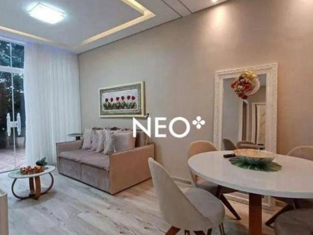 Apartamento com 1 dormitório à venda, 41 m² por R$ 420.000,00 Ilha Porchat São Vicente/SP