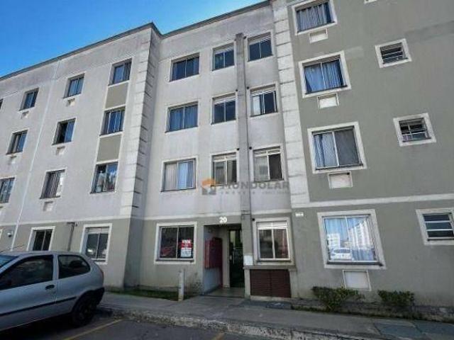 Apartamento com 1 dormitório à venda, 41 m² por R$ 180.000,00 Costeira Araucária/PR