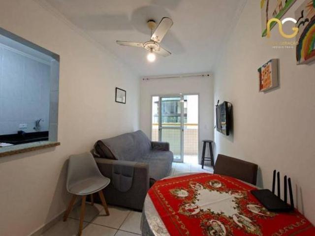 Apartamento com 1 dormitório à venda, 41 m² por R$ 320.000,00 Vila Guilhermina Praia Grande/SP