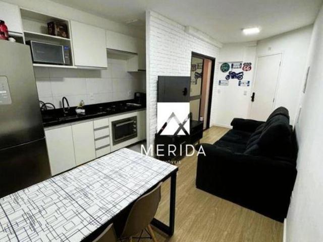 Apartamento com 1 dormitório à venda, 41 m² por R$ 320.000,00 Vila Valparaíso Santo André/SP
