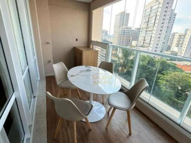 Apartamento com 1 dormitório à venda, 42 m² por R$ 600.000,00 Campo Belo São Paulo/SP