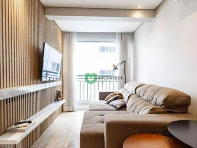 Apartamento com 1 dormitório à venda, 42 m² por R$ 680.000,00 Campo Belo São Paulo/SP