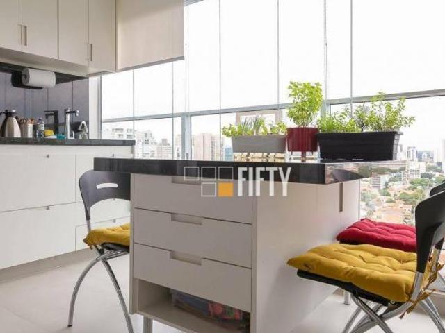 Apartamento com 1 dormitório à venda, 42 m² por R$ 1.000.000,00 Brooklin São Paulo/SP
