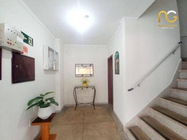 Apartamento com 1 dormitório à venda, 42 m² por R$ 265.000,00 Vila Guilhermina Praia Grande/SP